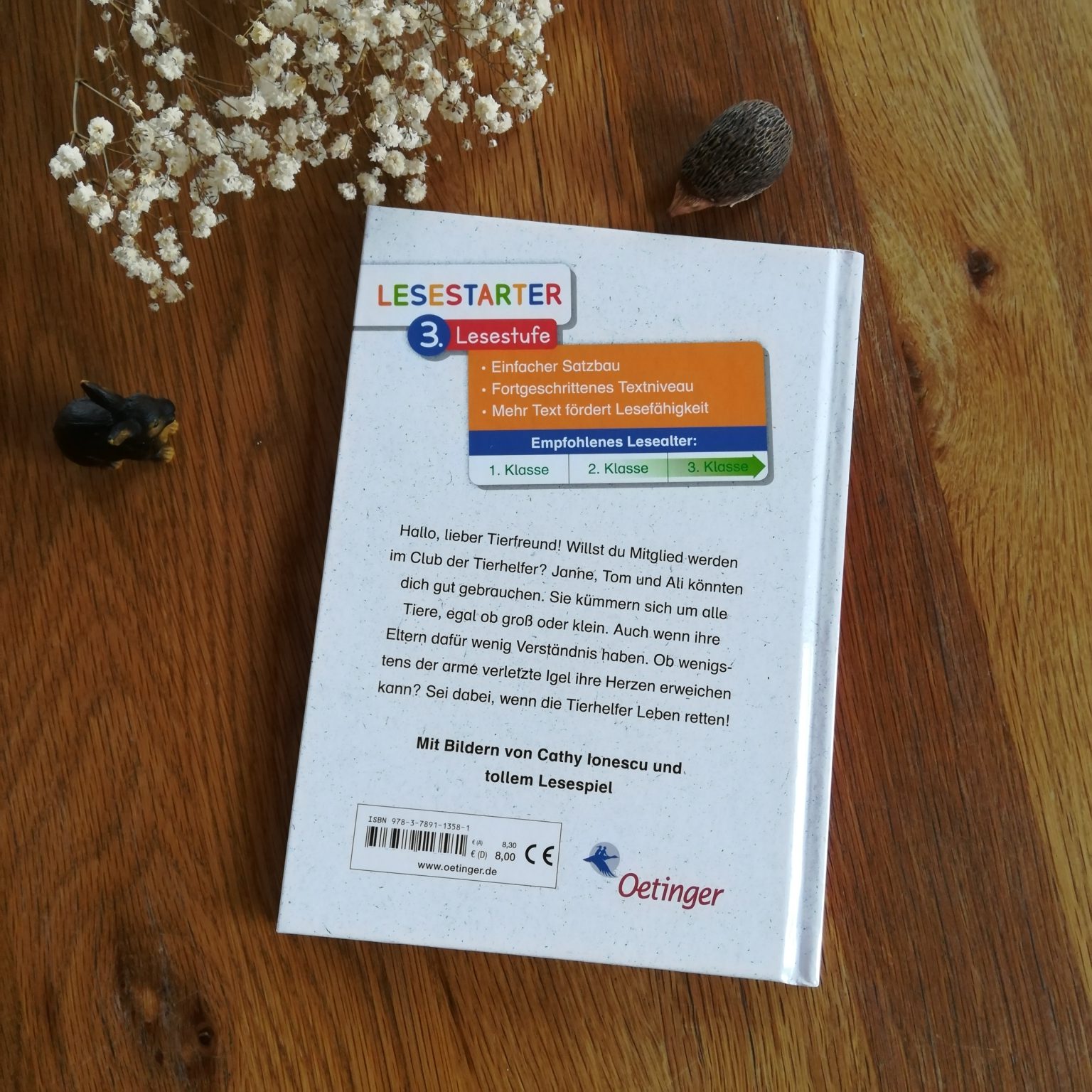 Lesestarter 3: "Die Tierhelfer. Igel gut, alles gut" - Antonia ...