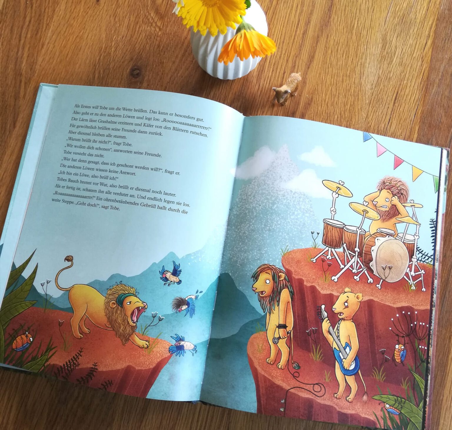 "Kleiner Löwe, großer Mut" - Tom Belz, Carolin Helm, Alexandra Helm ...