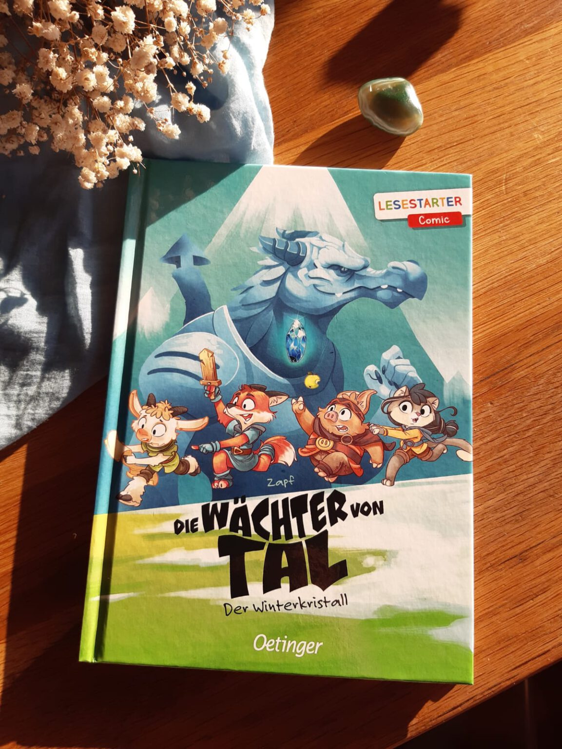 Comics für Erstleser? Klar! -"Die Wächter vom Tal. Der Winterkristall ...