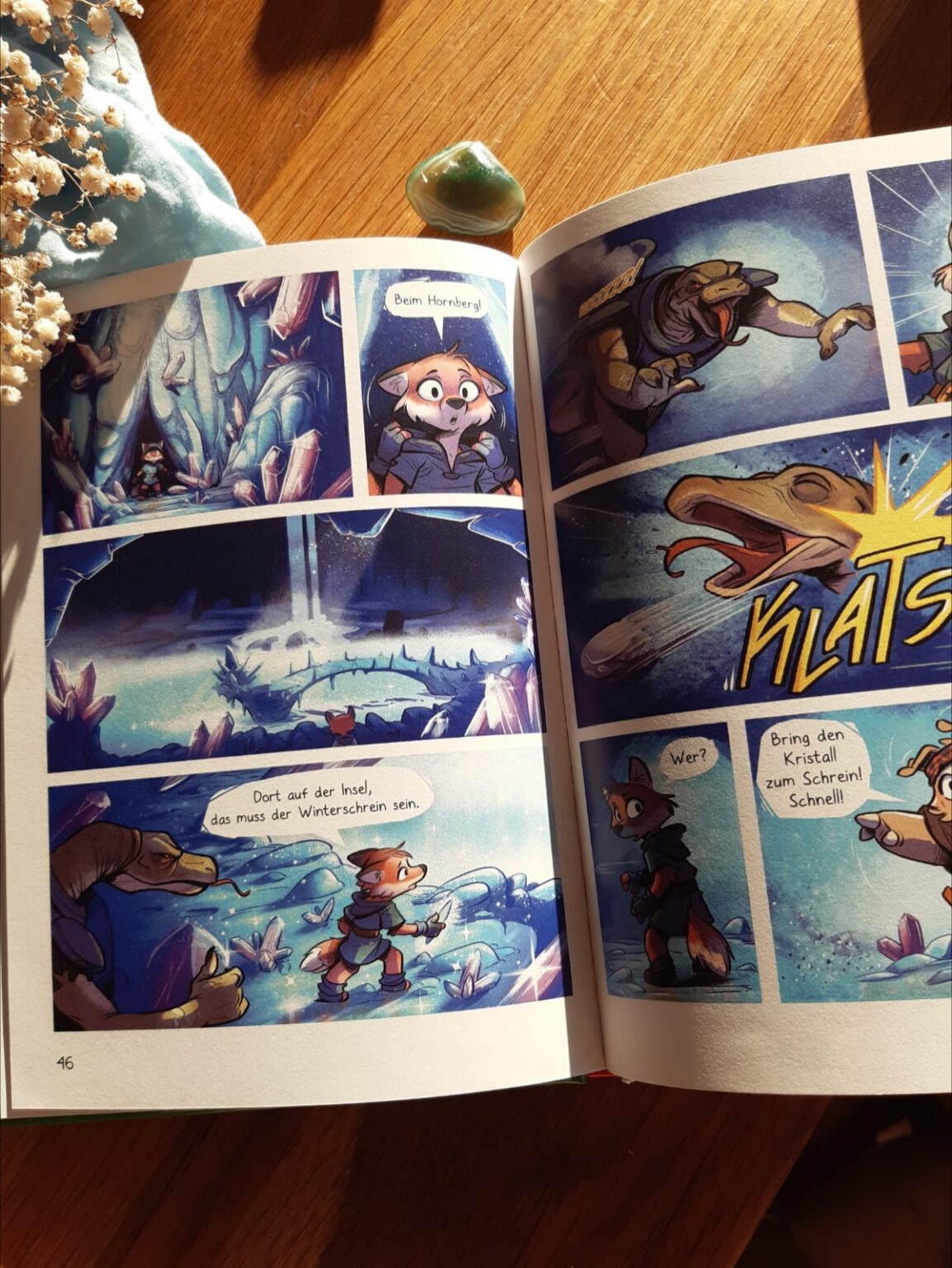 Comics für Erstleser? Klar! -"Die Wächter vom Tal. Der Winterkristall ...