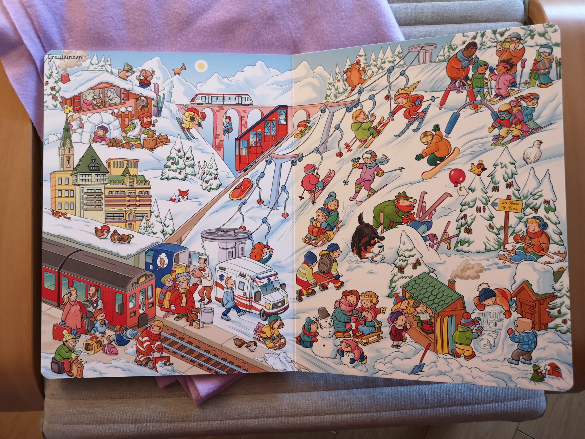 [Verlosung beim Vorleseadvent] Zwei wunderbare Wimmelbücher von ...