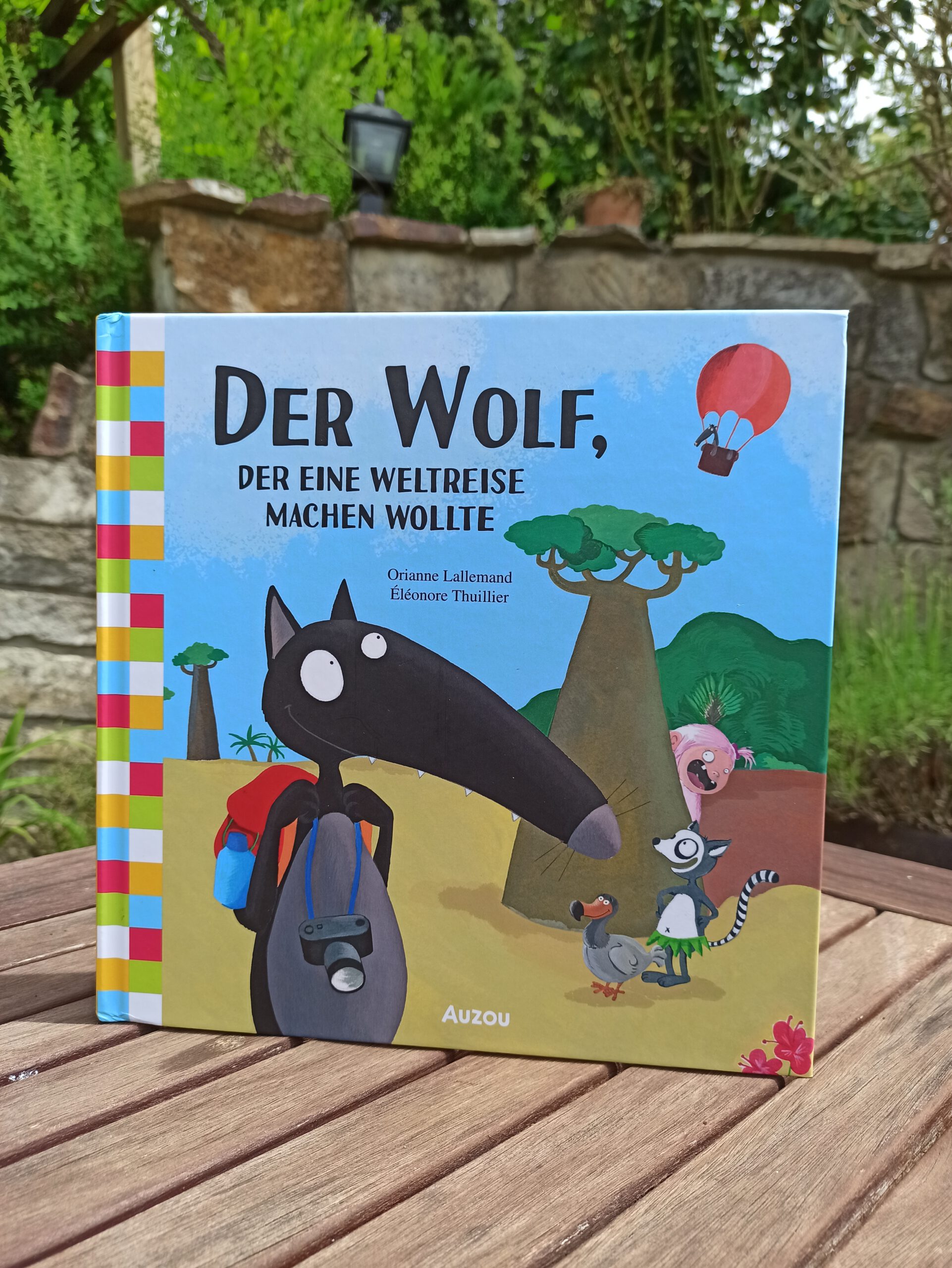 "Der Wolf, der eine Weltreise machen wollte" - Buchkinderblog