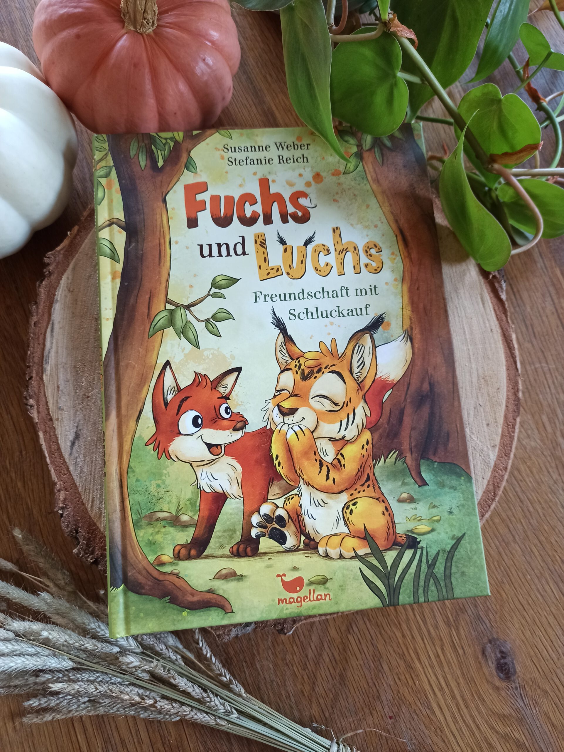"Fuchs und Luchs. Freundschaft mit Schluckauf" - Buchkinderblog