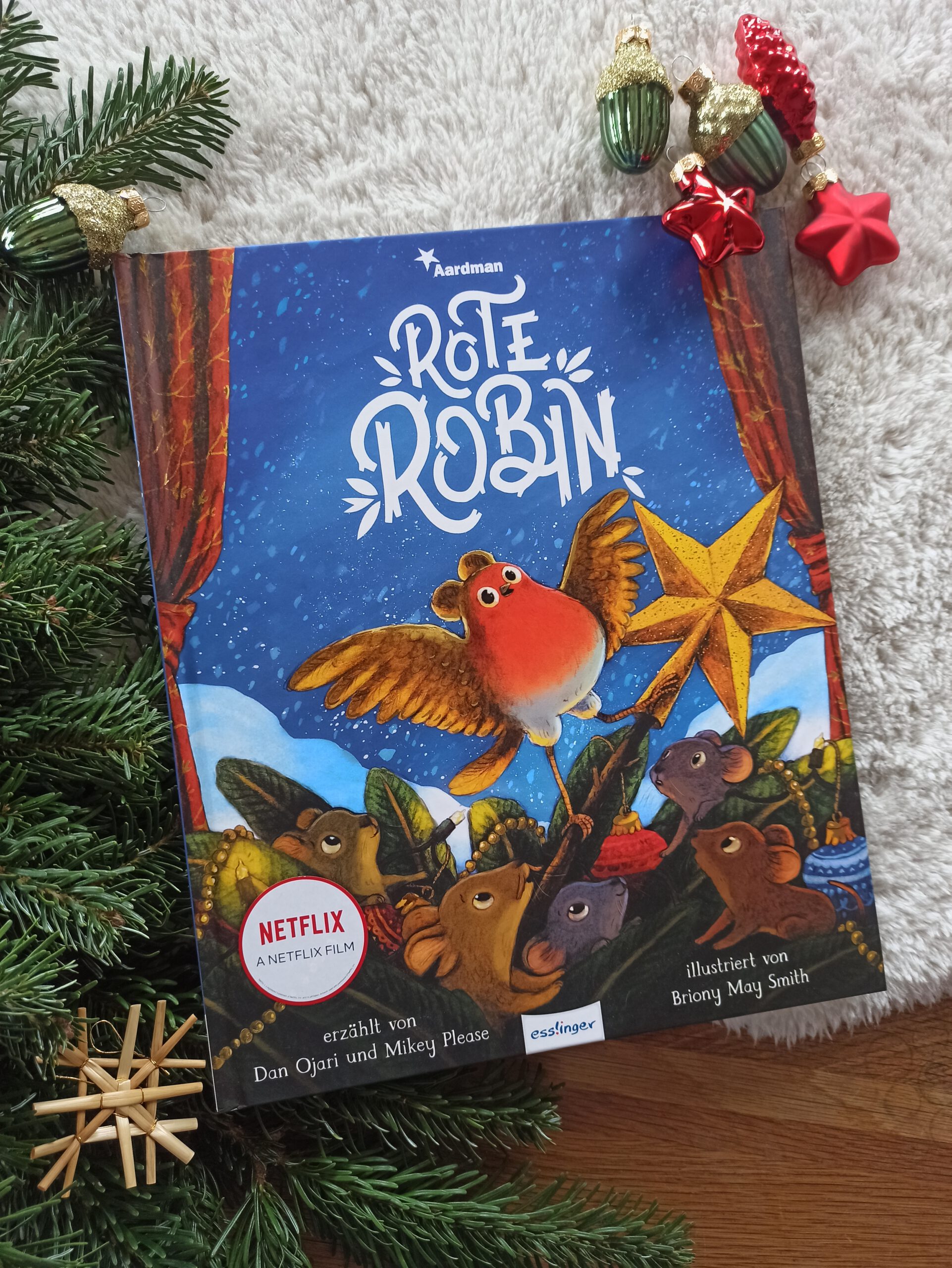 Ein Weihnachtsbilderbuch: "Rote Robin" - Buchkinderblog