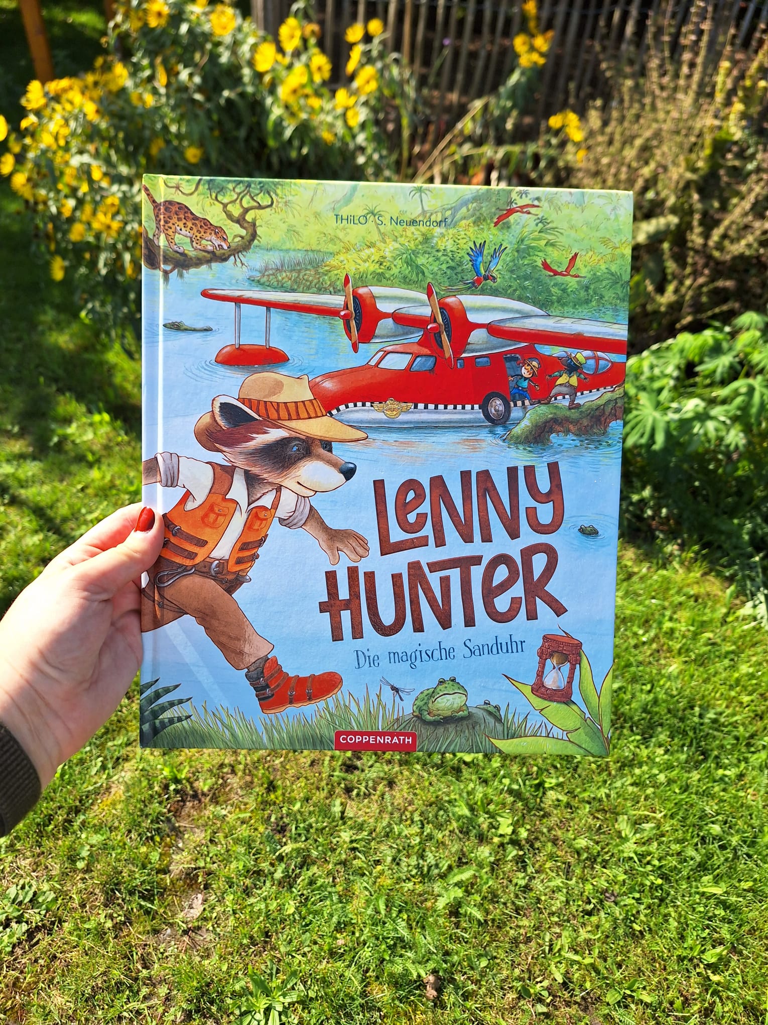 "Lenny Hunter. Die magische Sanduhr" - THILO, S. Neuendorf - Buchkinderblog