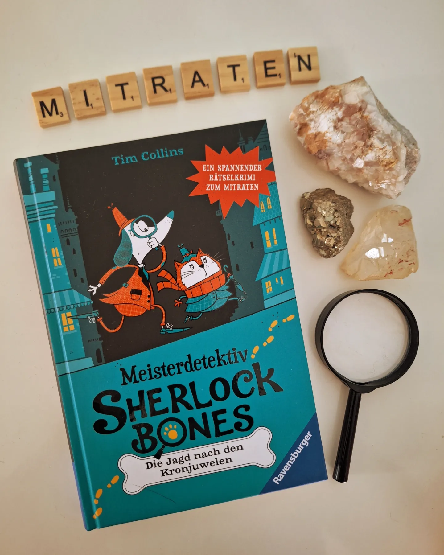 Rätselkrimi zum Mitraten: "Meisterdetektiv Sherlock Bones. Die Jagd ...