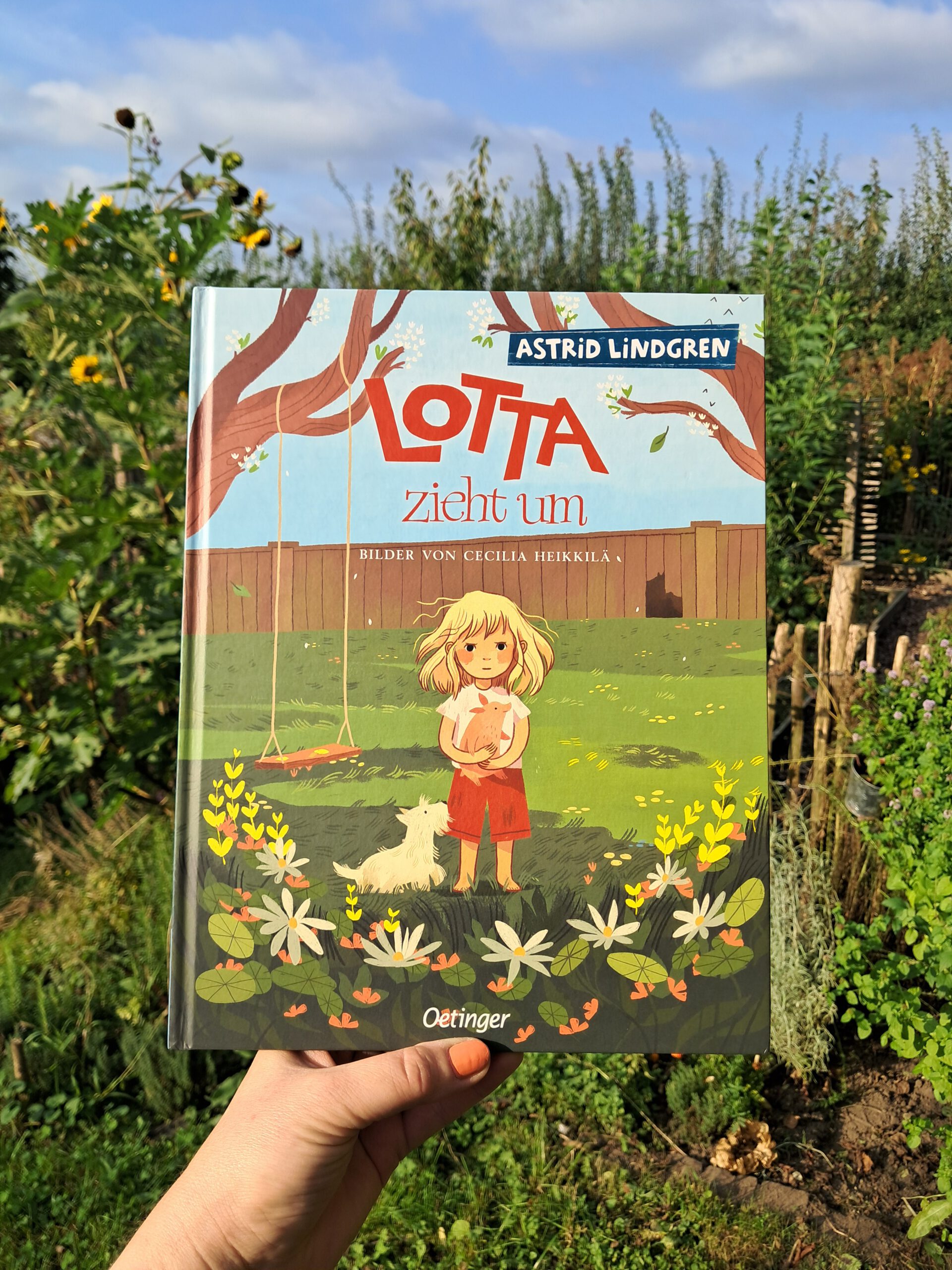 Neu als Bilderbuch: "Lotta zieht um" - Astrid Lindgren - Buchkinderblog