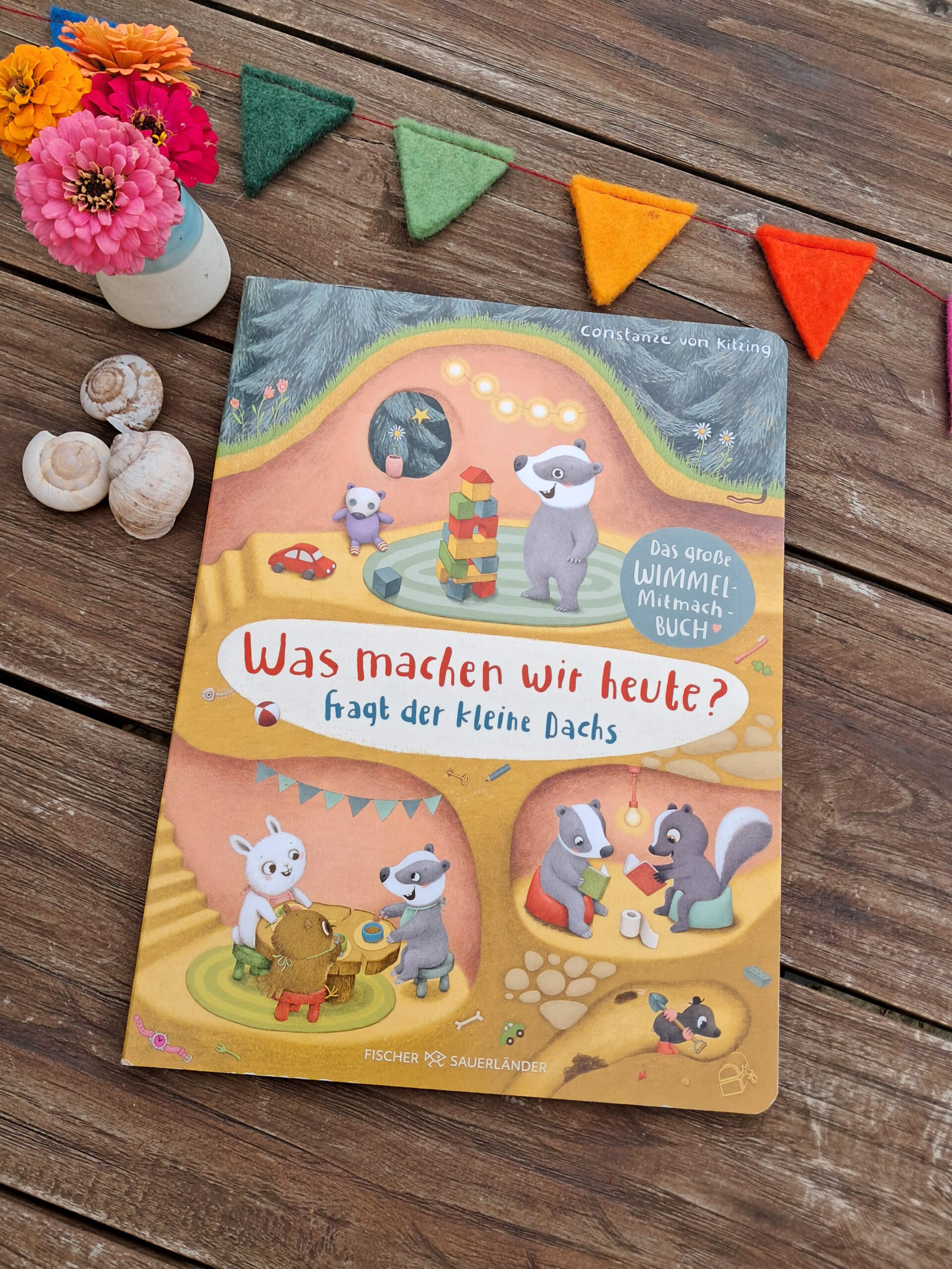 Ein Wimmel- Mitmach- Buch: "Was machen wir heute? fragt der kleine ...