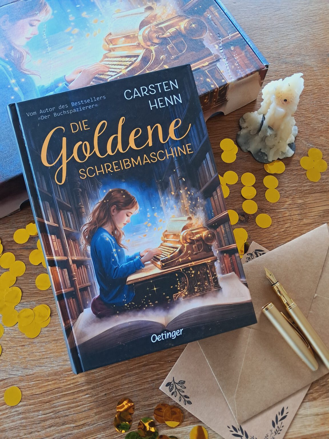 Carsten Henn: "Die goldene Schreibmaschine" - Buchkinderblog